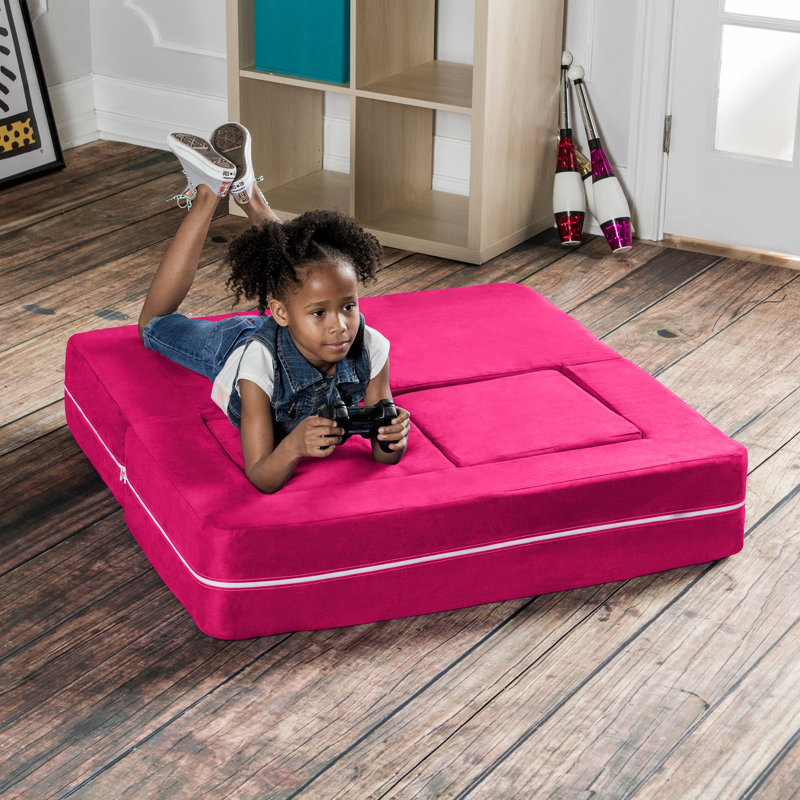 Isabelle Max Altermease Zipline Modular Kids Loveseat Ottomans Fold Out Lounger Reviews Wayfair